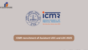 ICMR recruitment of Assistant UDC and LDC 2025 - govjob.myeducationwire.com